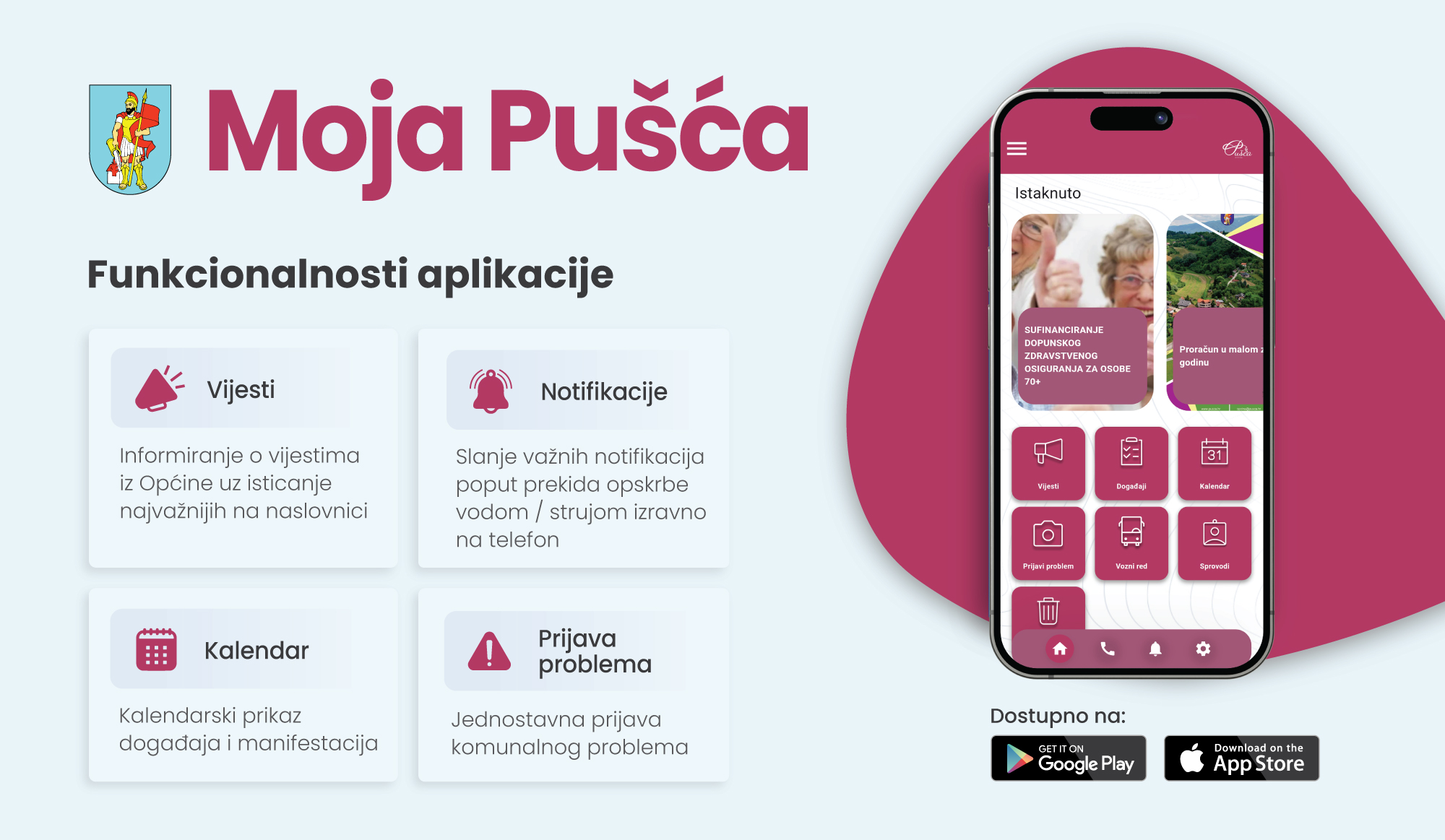 Sve važne općinske informacije od sada i na mobilnoj aplikaciji ...